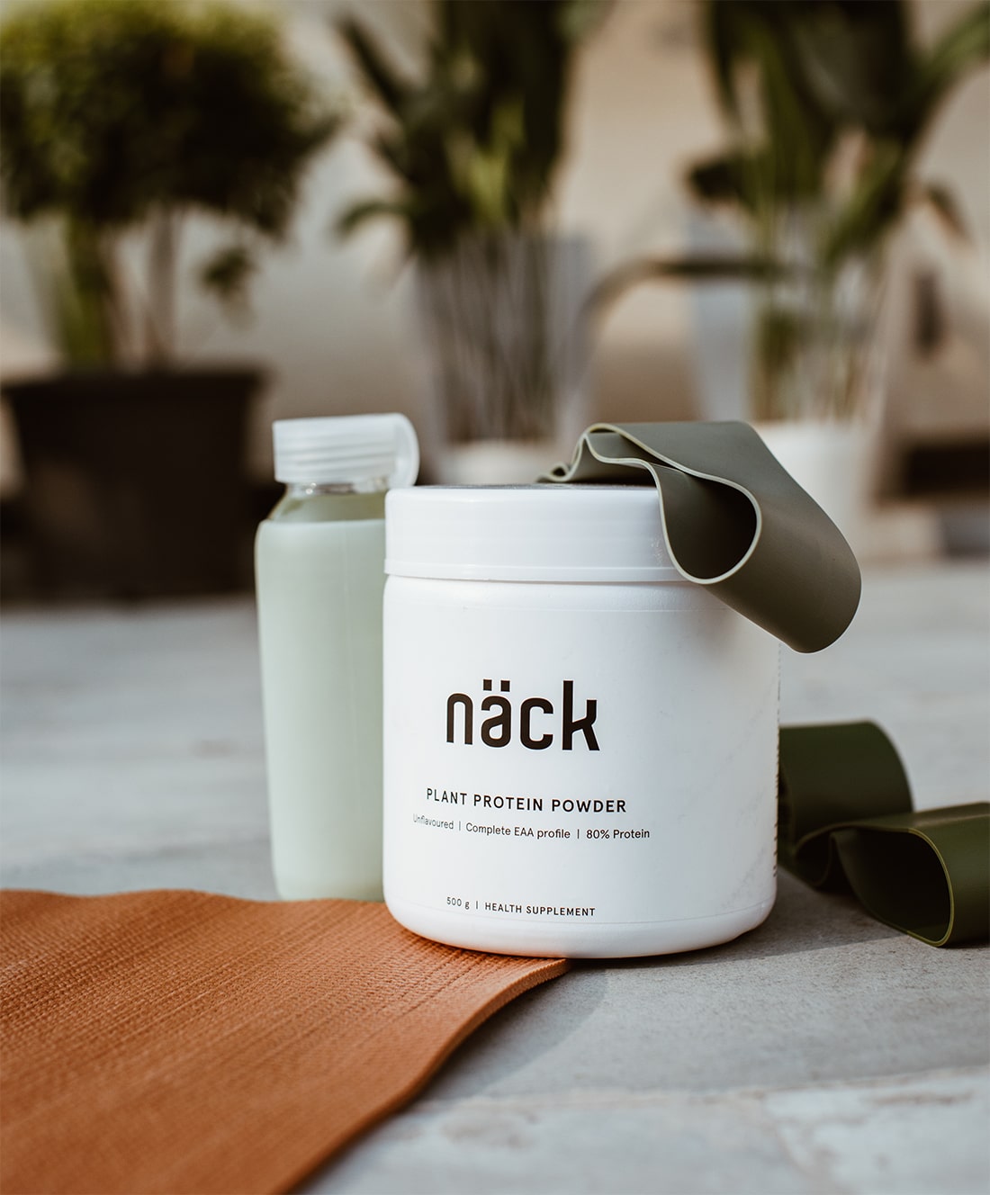 Plant Protein Powder 500g Unflavoured - Näck